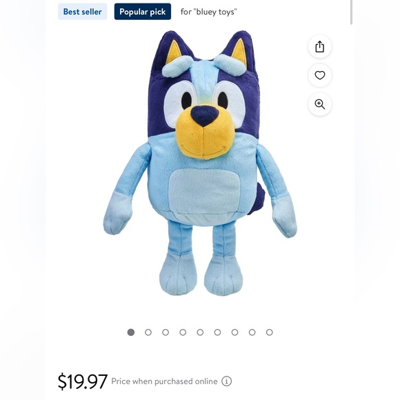 Toys | Bluey Interactive Bear | Poshmark